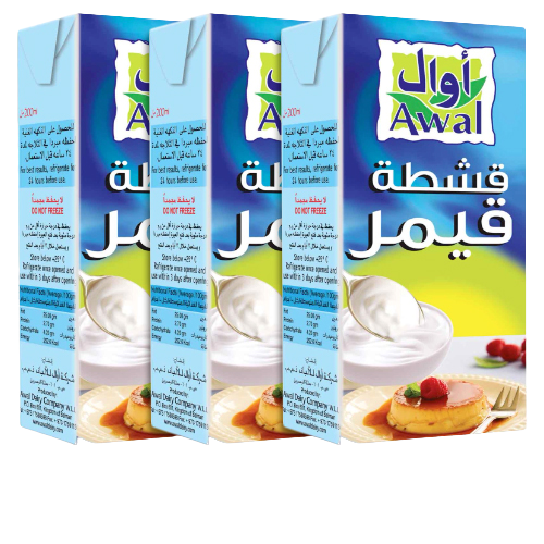 Buy Awal Thick Cream 3 x 250 ml Online in Bahrain | Talabat Bahrain