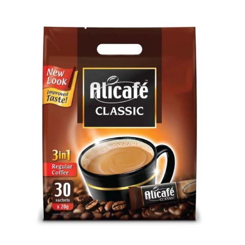 Buy Alicafe 3 in 1 Classic Coffee, 30x20g Online in UAE | Talabat UAE