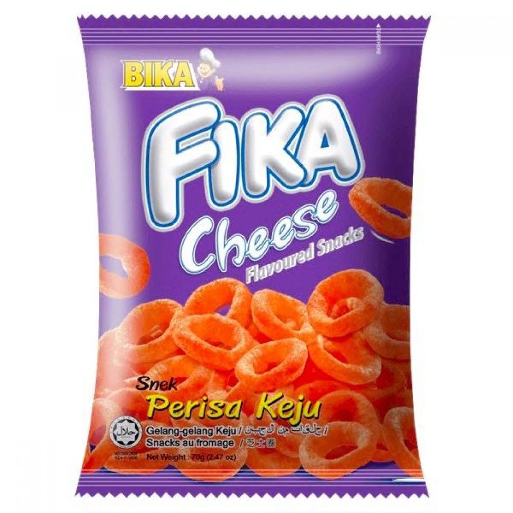 Buy Bika Fika Cheese Flavoured Snacks 70 g Online in Oman | Talabat Oman