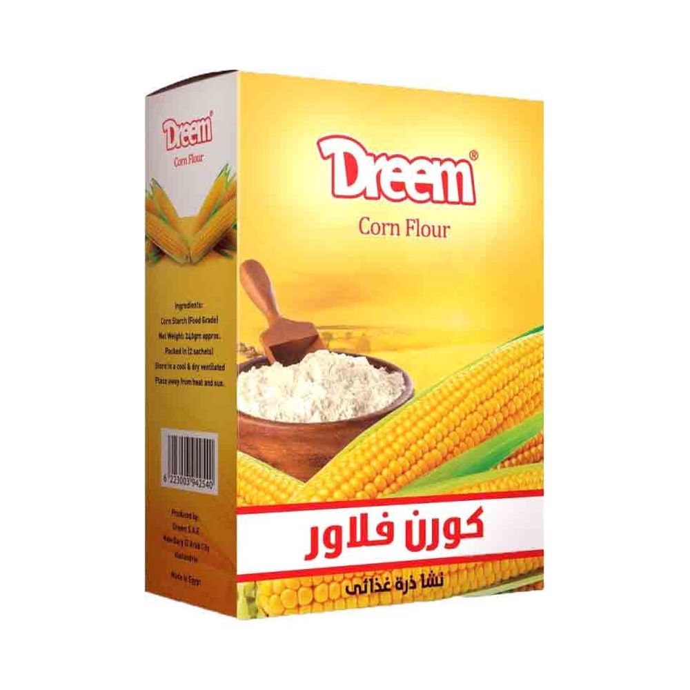 Buy Dreem Corn Flour 240 Gm Online in Egypt | Talabat Egypt