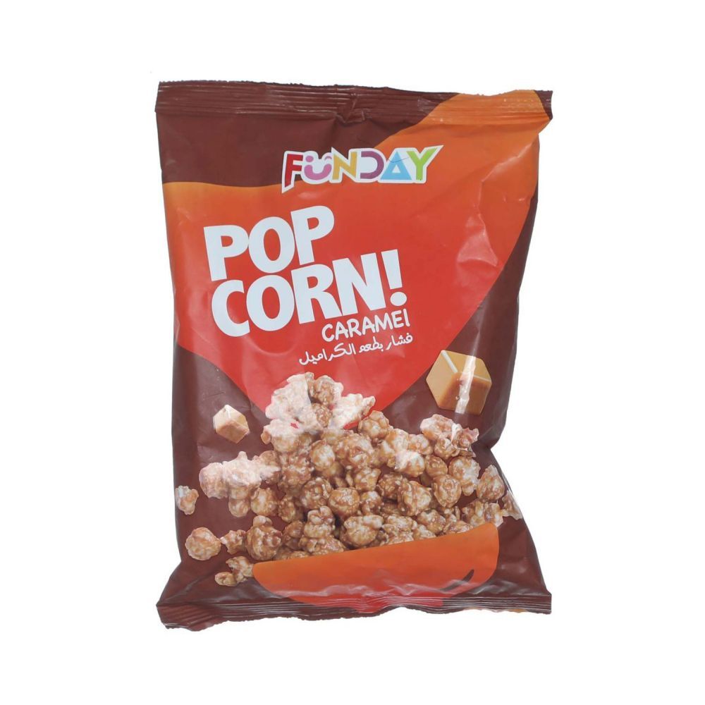 Buy Funday Caramel Popcorn 60gm Online in Egypt | Talabat Egypt