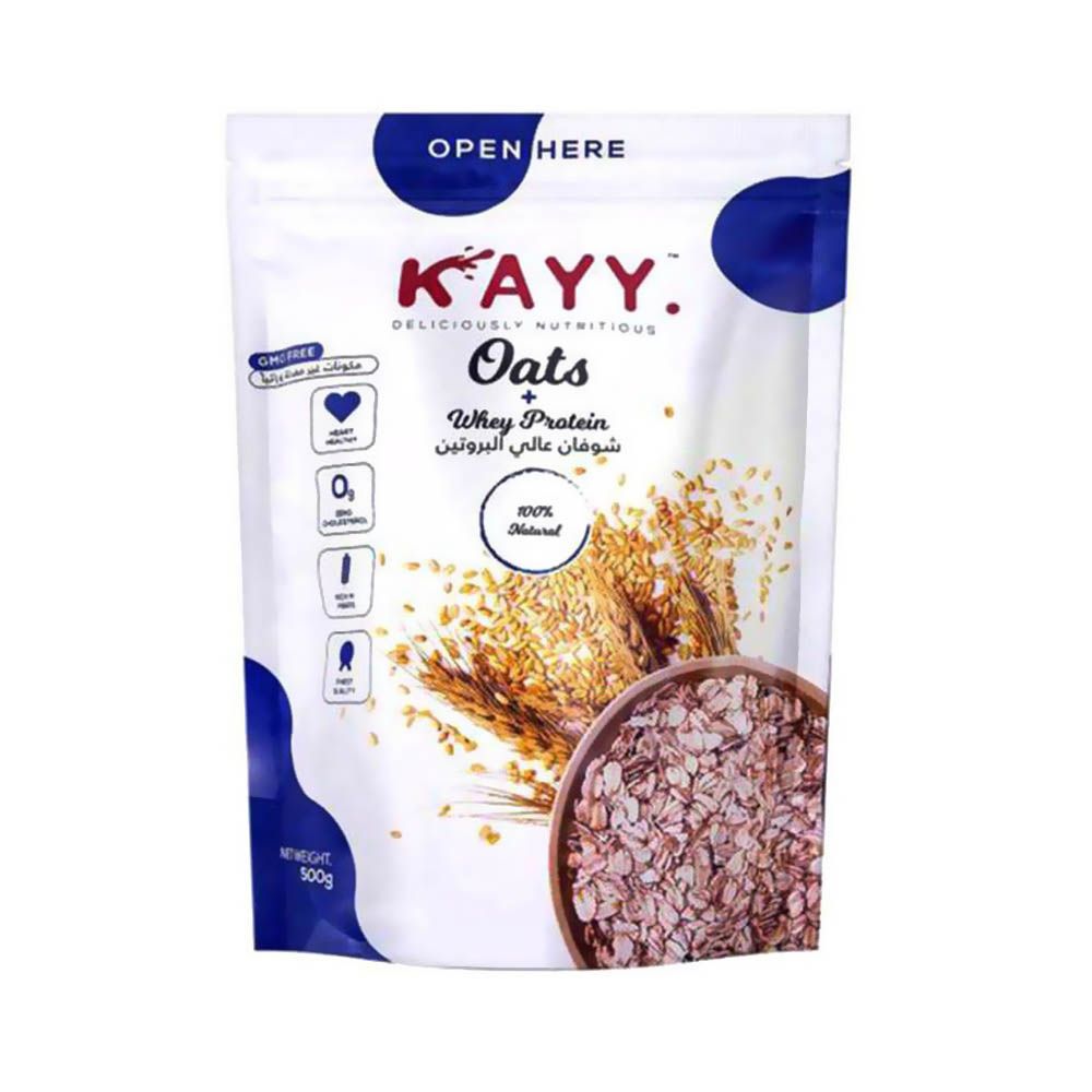 Buy Kayy High Protein Instant Oatmeal, 500g Online in Egypt | Talabat Egypt