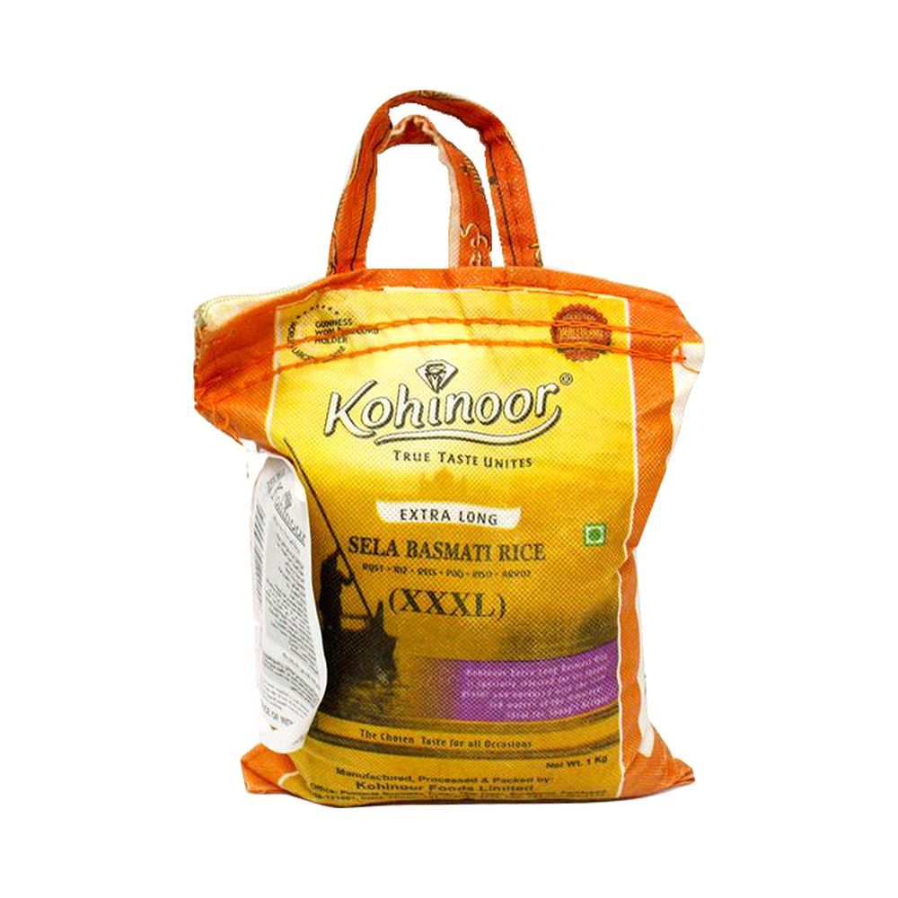 Buy Kohinoor Gold Sela Basmati Rice - Kilo Online in Egypt | Talabat Egypt