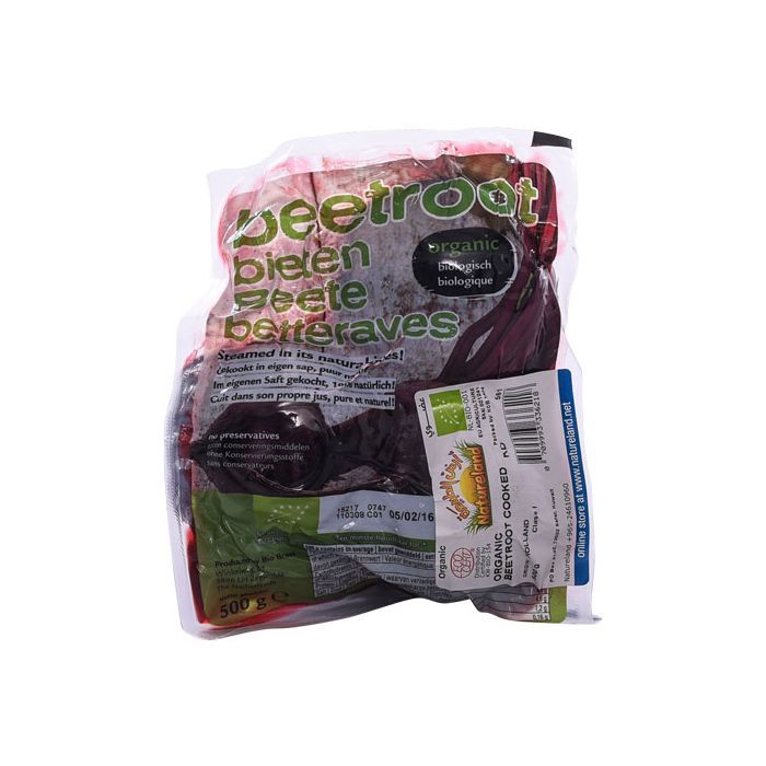 Buy Natureland Cooked Beetroot, 500g Online in Kuwait | Talabat Kuwait