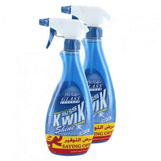 Buy Kwik Glass Cleaner Twin Pack 500 g x 2 Pcs Online in Kuwait ...