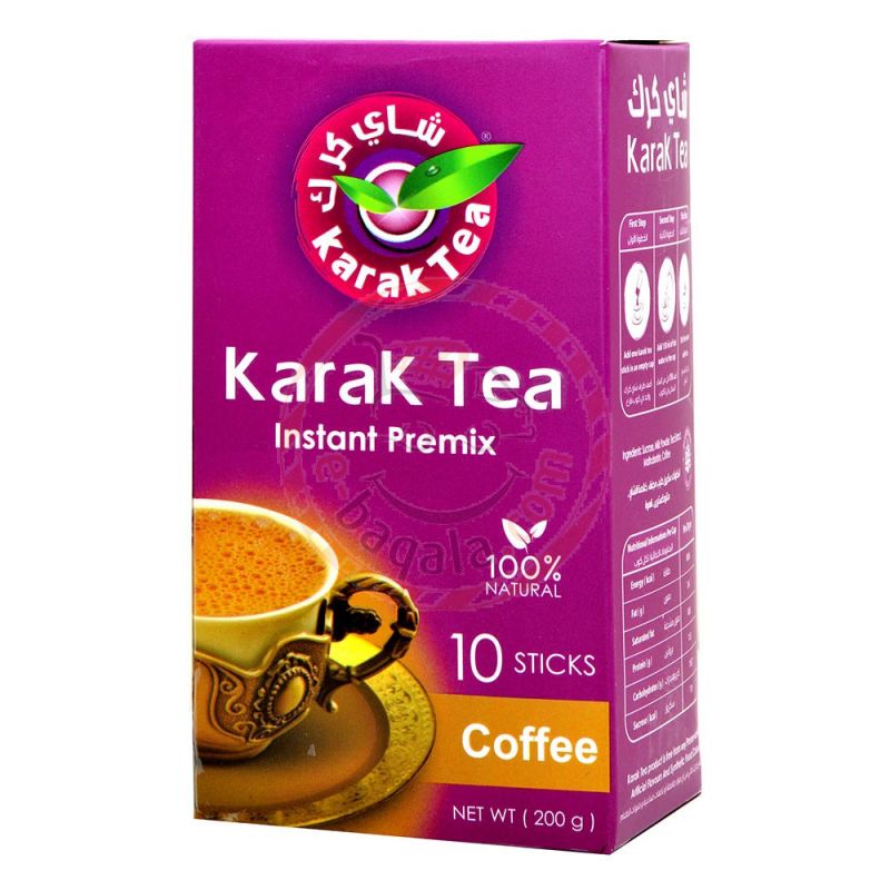 Buy Karak Tea Coffee 10 Sachets 200 g Online in Kuwait | Talabat Kuwait