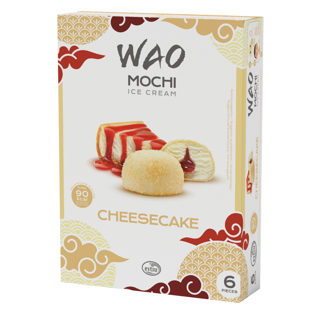 Buy Wao Cheesecake Mochi 6 pcs x 35 g Online in Kuwait | Talabat Kuwait