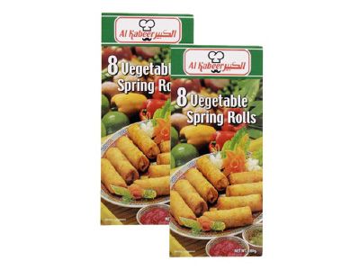 Buy Al Kabeer Vegetable Spring Rolls 280 g x 2 Pcs Online in Bahrain ...