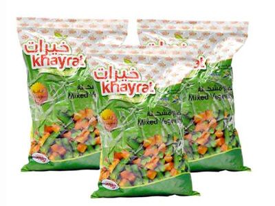 Buy Khayrat Mixedâ Vegetables 400 Gm X 3 Online in Oman | Talabat Oman