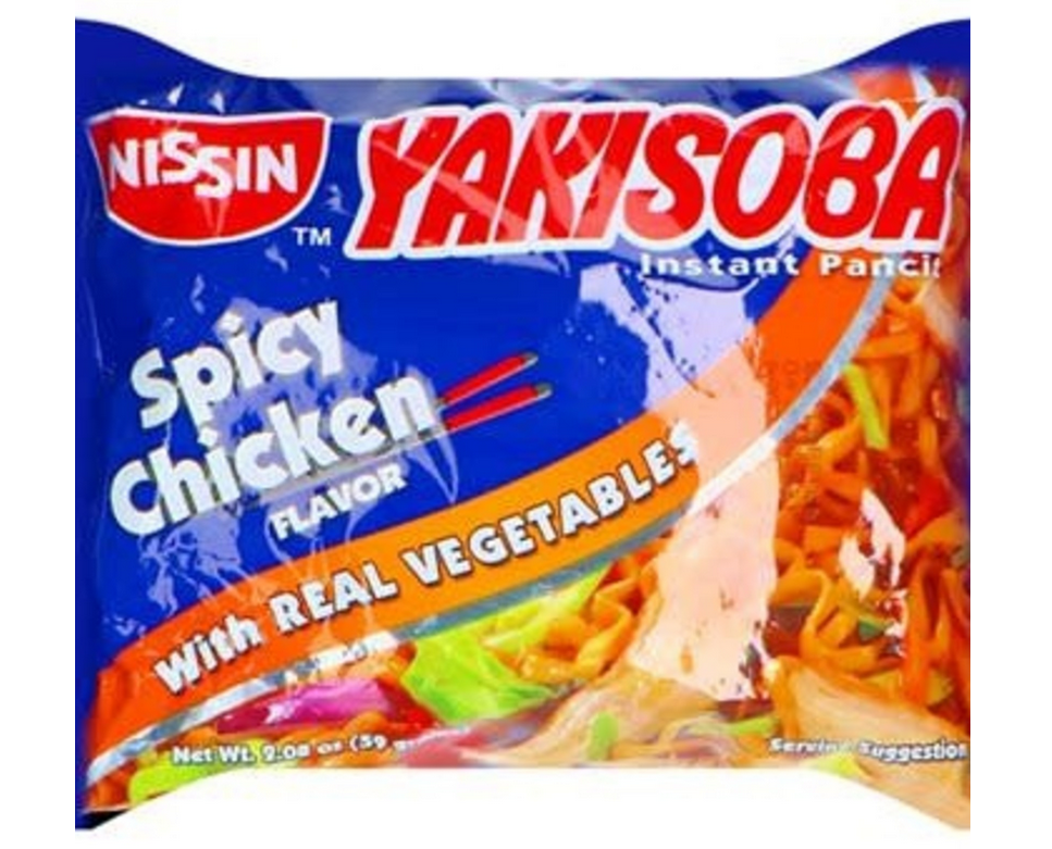 Buy Nissin Yakisoba Instant Chicken Noodles 59 g Online in Bahrain ...