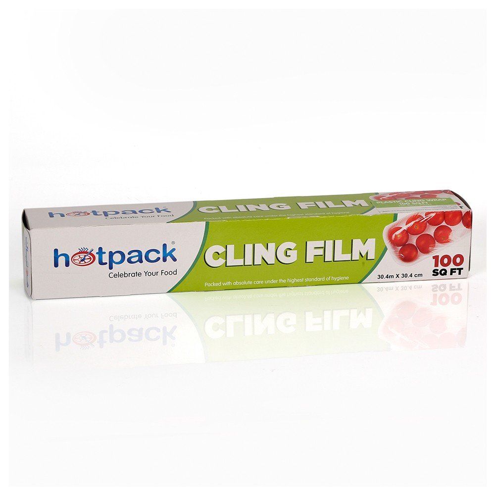 Buy Hotpack Cling Film 100 SqFt 2+1FREE Online in Bahrain | Talabat Bahrain