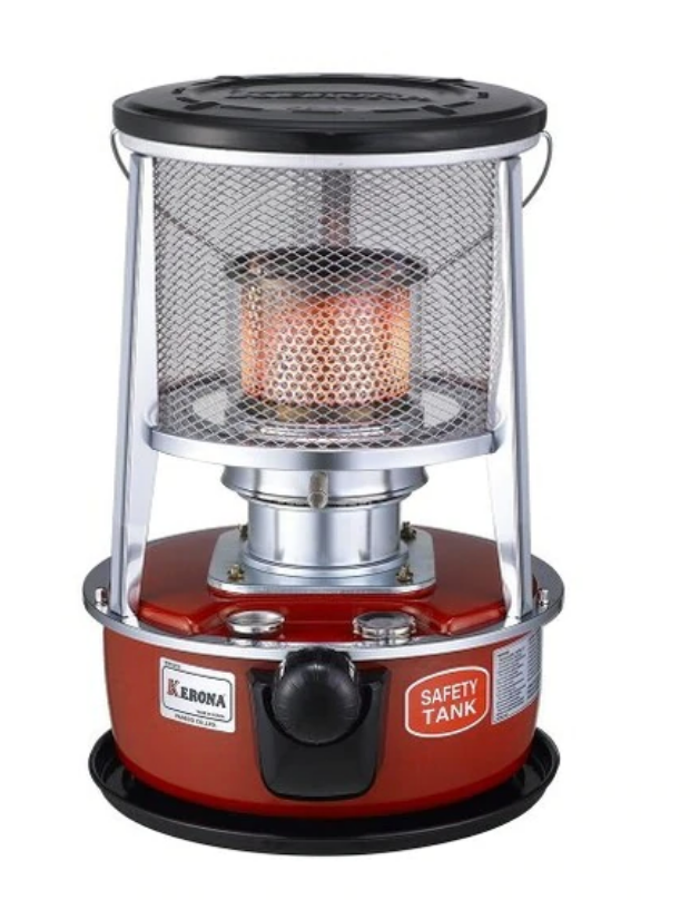 Buy Kerona Round Triple Tank Kerosene Heater Red, 5.3L Online in Jordan ...