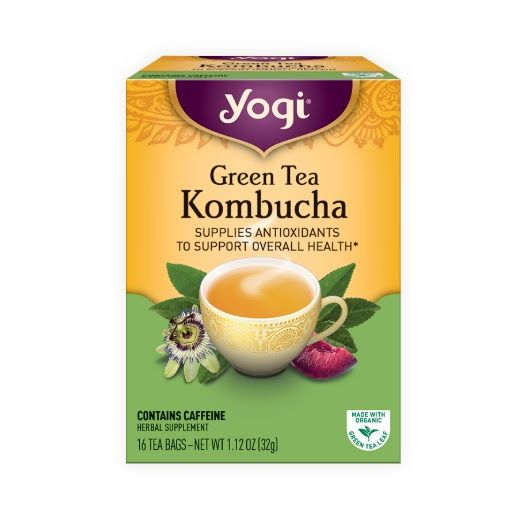 Buy Yogi Green Tea Kombucha 16 Teabags Online in Kuwait | Talabat Kuwait