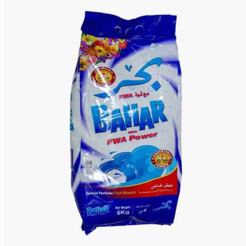 Buy Bahar Fresh Blossom Detergent Polybag 6 Kg Online in Oman | Talabat Oman