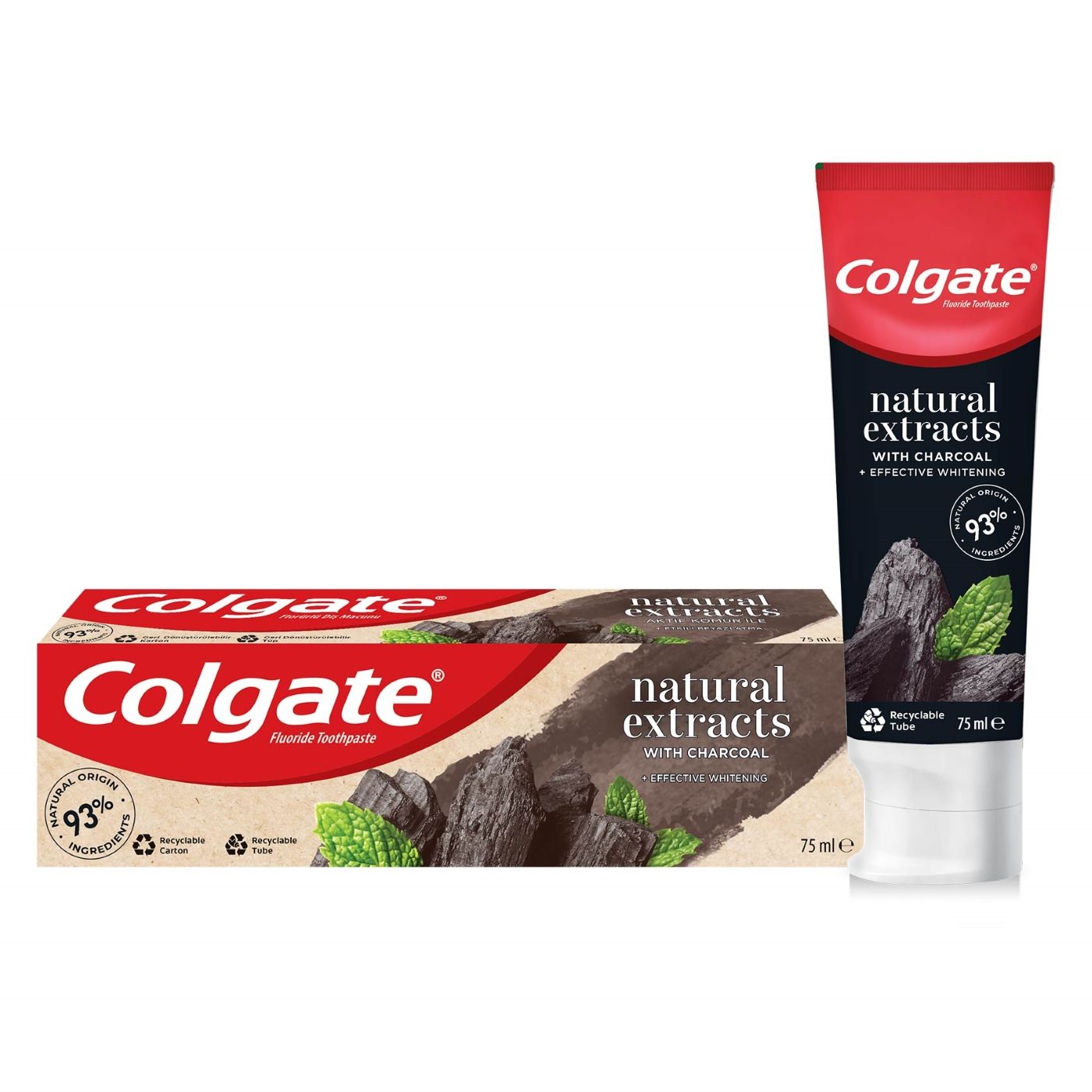 Buy Colgate Natural Extracts Charcoal Whitening Toothpaste 75 Ml 1 Pc ...
