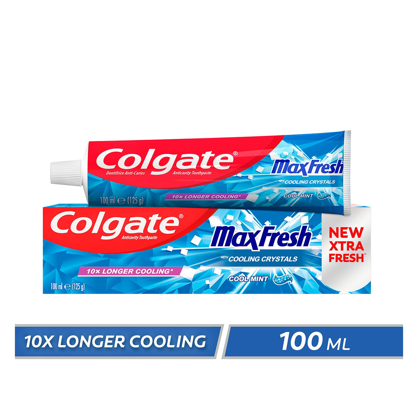 Buy Colgate Max Fresh With Cooling Crystal Cool Mint Gel Toothpaste 100 ...