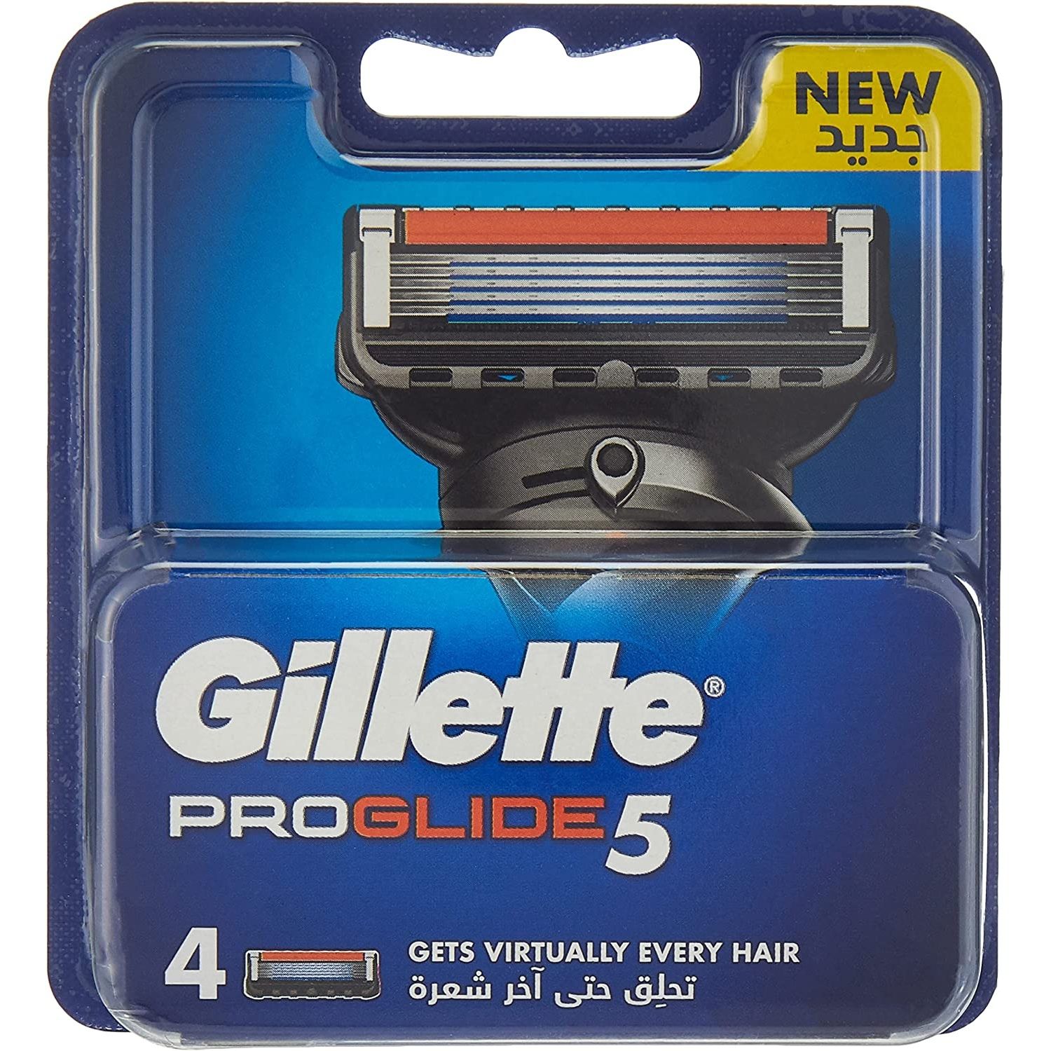Buy Gillette ProGlide5 Blades, 4 Pieces Online in UAE | Talabat UAE