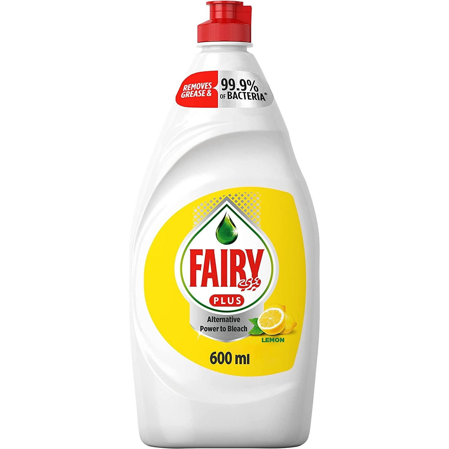 Buy Fairy Plus Lemon Dishwashing Liquid Soap, 600ml Online in UAE ...