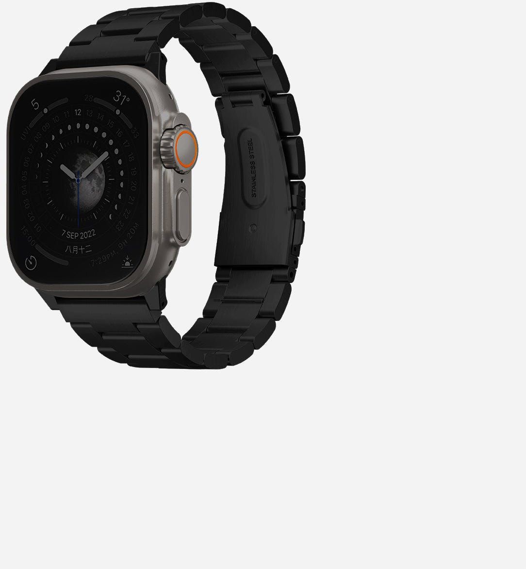 Buy Uniq Osta Apple Watch Steel Strap with Self-Adjustable Links 49/45 ...