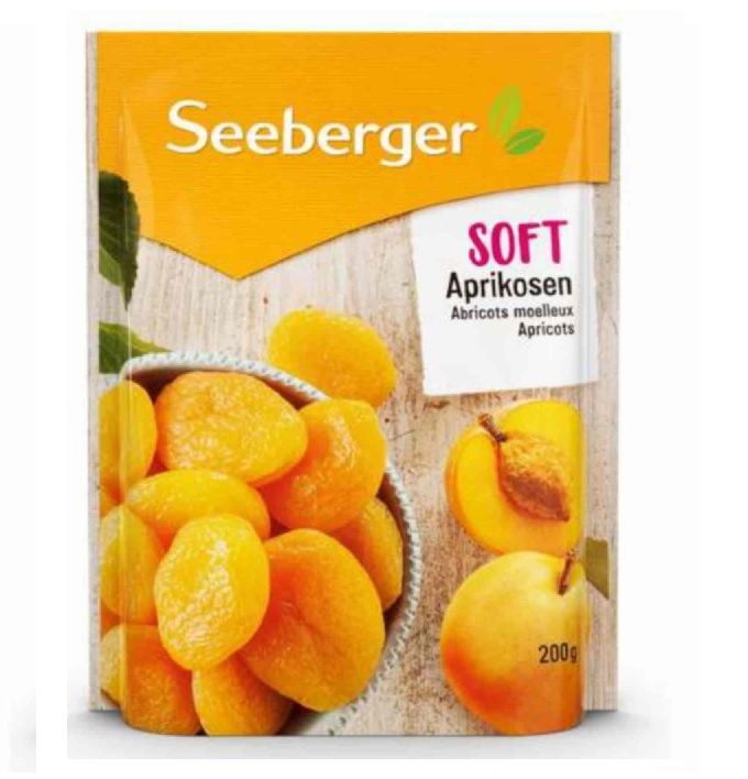 Buy Seeberger Soft Apricots, 200g Online in Oman | Talabat Oman