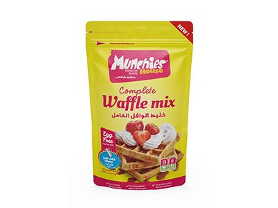 اشترِ Munchies House Waffle Mix 454G أونلاين في الكويت | طلبات الكويت