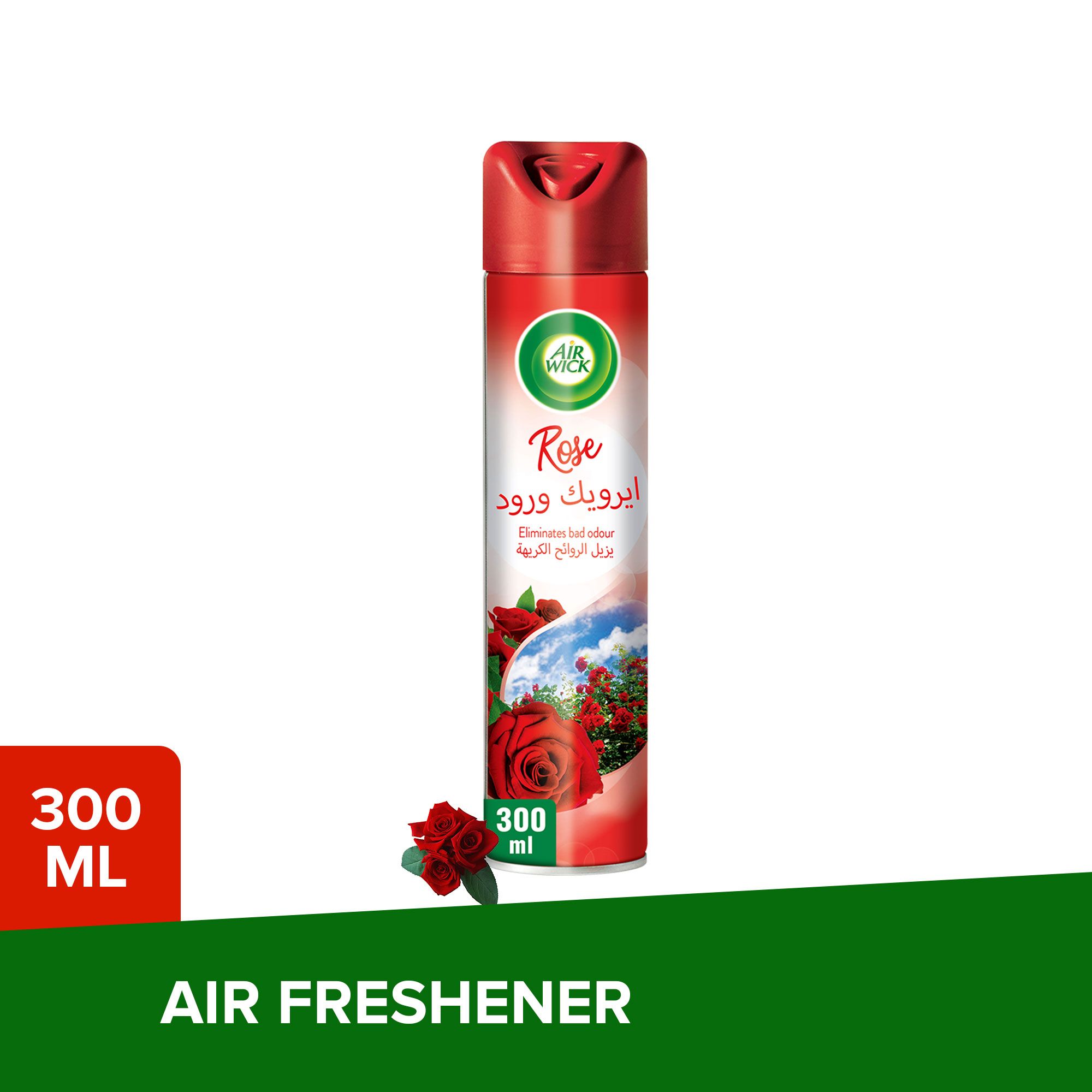 Buy Air Wick Rose Aerosol Air Freshner, 300ml Online in Oman | Talabat Oman