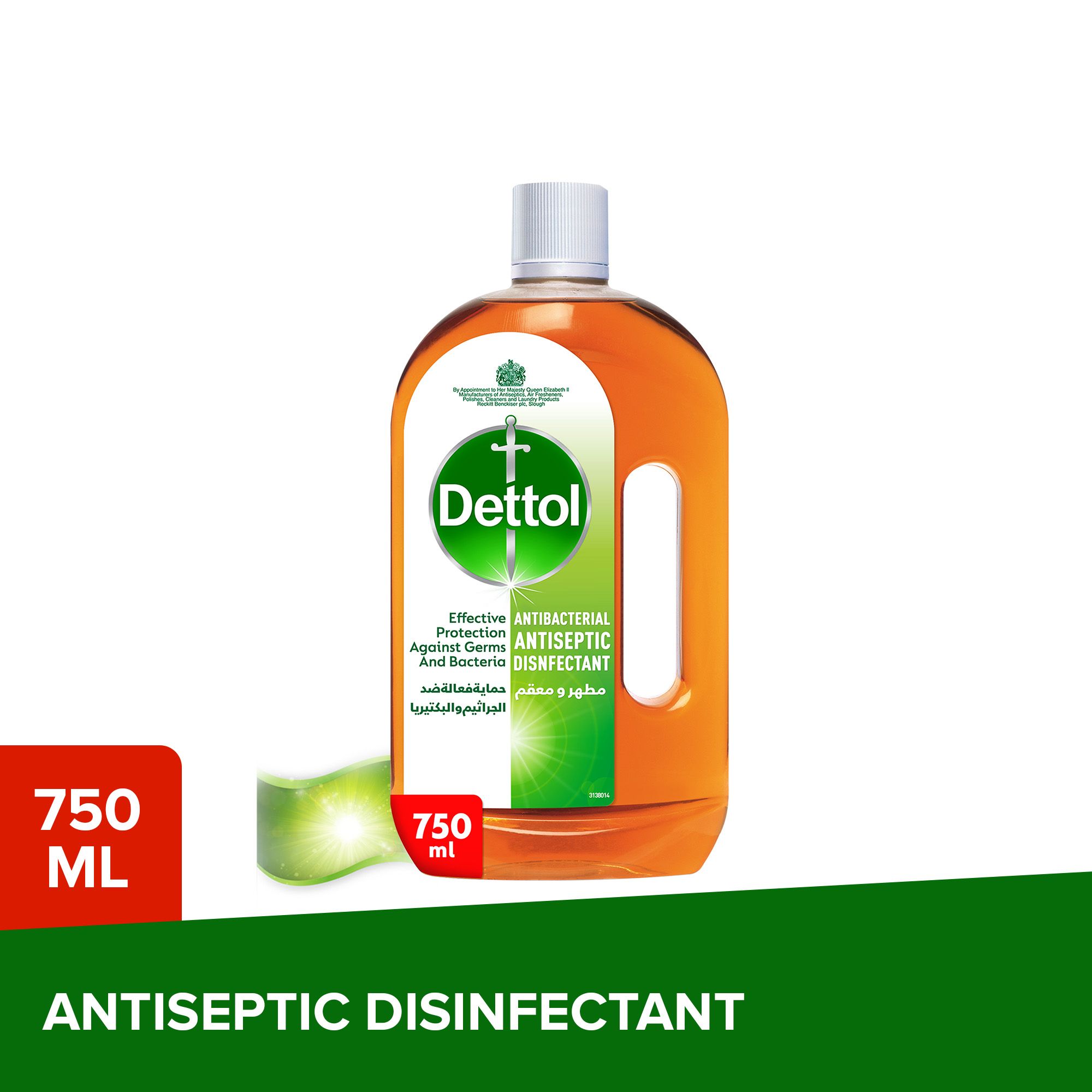 Buy Dettol Antibacterial Antiseptic Disinfectant Liquid, 750ml Online ...