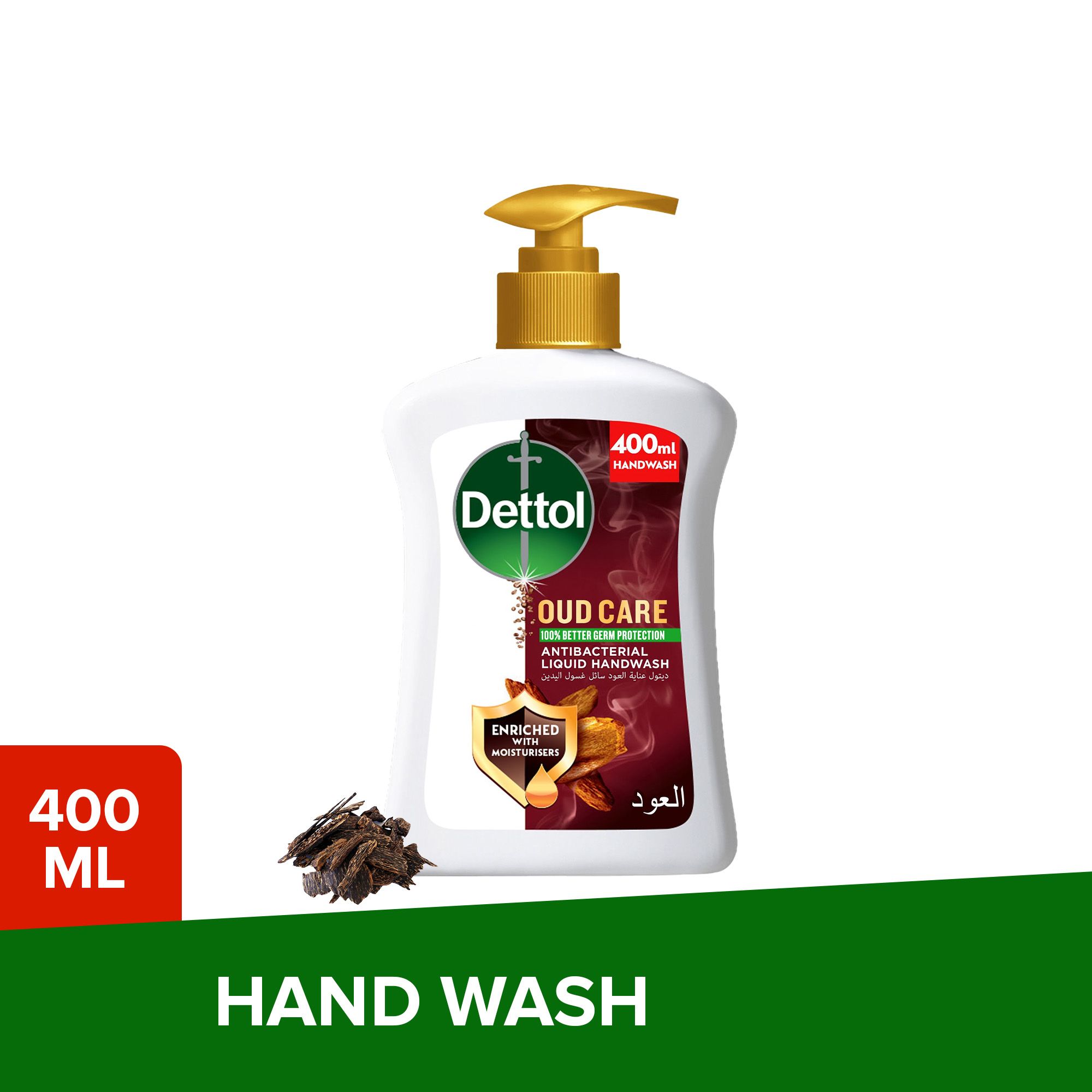 Buy Dettol Oud Care Antibacterial Liquid Hand Wash, 400ml Online in ...