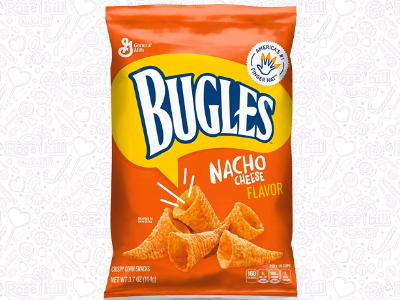 Buy Bugles Nacho Cheese Crispy Corn Snacks, 85g Online in Kuwait ...