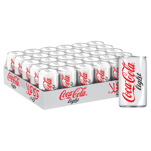 اشترِ Coca-Cola (Coke) Light Soft Drink 150 ml x 30 Pcs أونلاين في ...