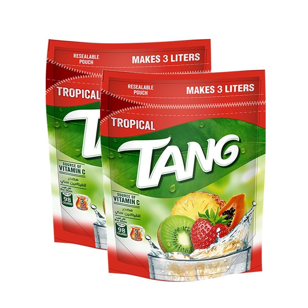 Buy Tang Tropical Powdered Juice 375 gm x 2 10% Off Online in Oman ...