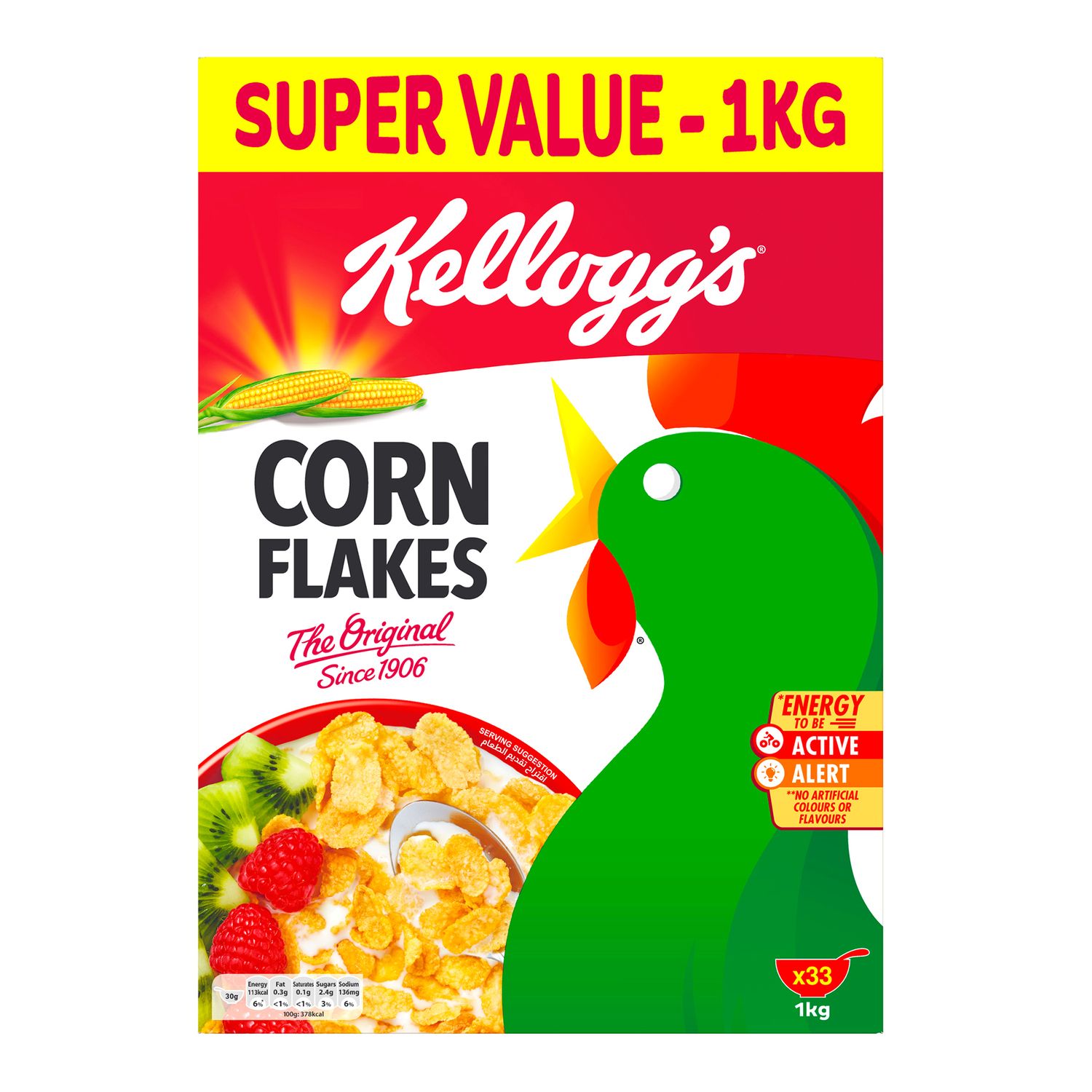 اشترِ Kellogg's Corn Flakes 1 kg أونلاين في Jordan | طلبات Jordan