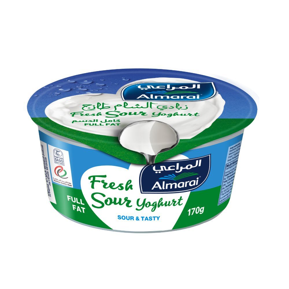 Buy Almarai Full Fat Fresh Sour Yoghurt, 170g Online in Kuwait ...