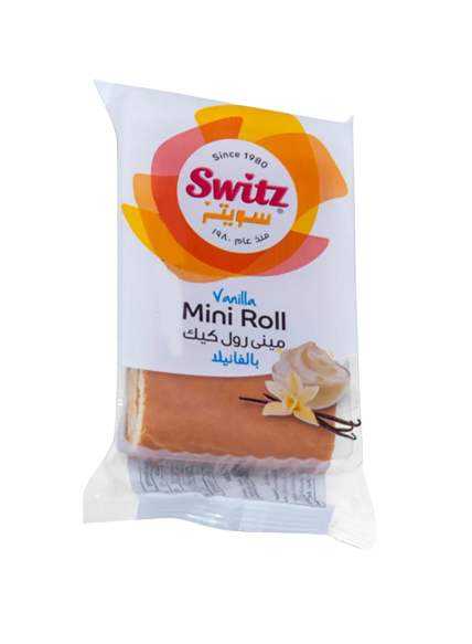 Buy Switz Mini Roll Vanilla 69 gam Online in Oman | Talabat Oman