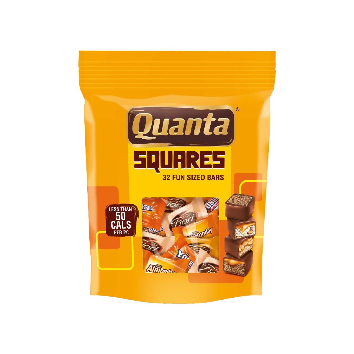Buy Quanta Squares Mix Chocolate 344 g Online in Bahrain | Talabat Bahrain