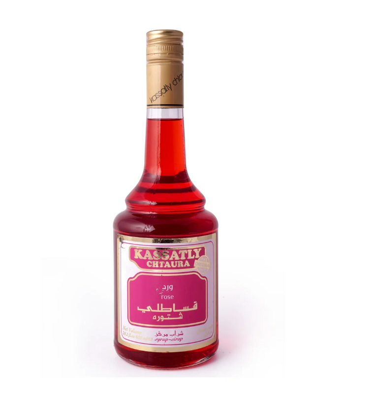 Buy Kassatly Chtaura Rose Syrup 600 Ml Online In Uae Talabat Uae