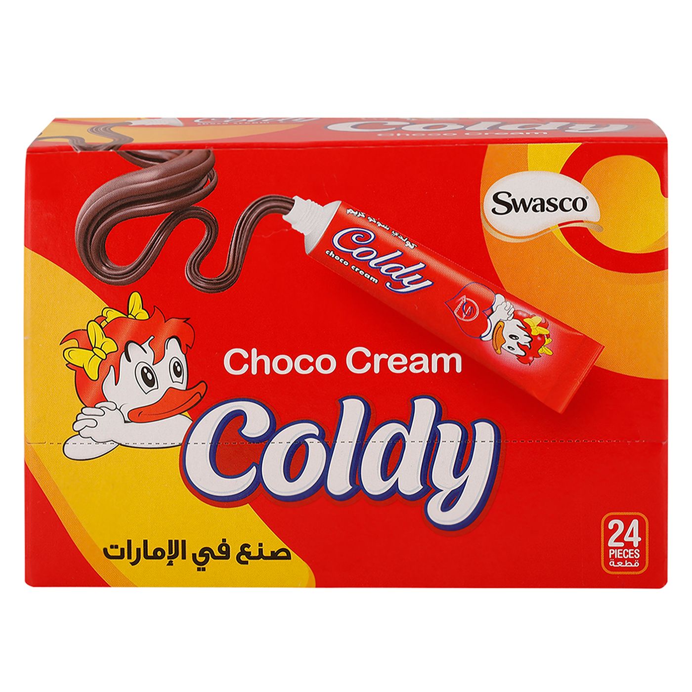 Buy Swasco Coldy Choco Cream Tubes, 24x20g Online in Oman | Talabat Oman