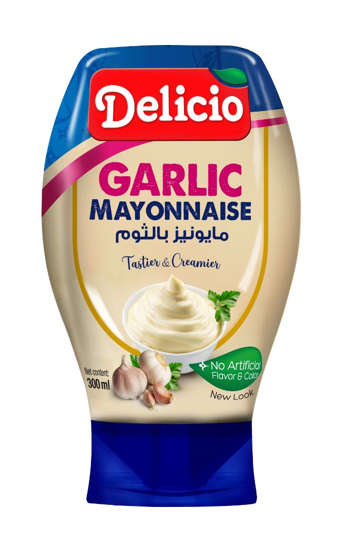 Buy Delicio Garlic Mayonnaise 300 ml Online in Oman | Talabat Oman