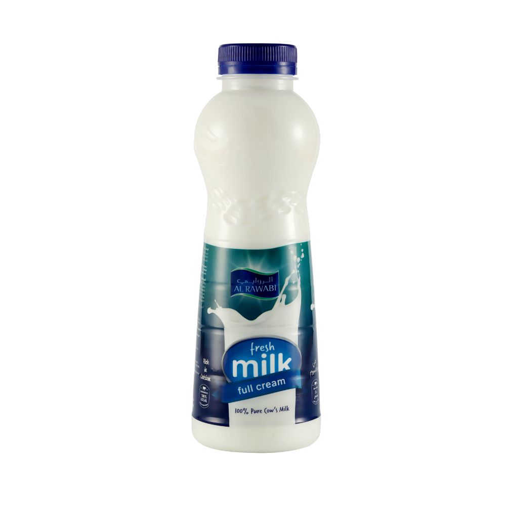 Buy Al Rawabi Full Cream Milk, 500ml Online in Oman | Talabat Oman