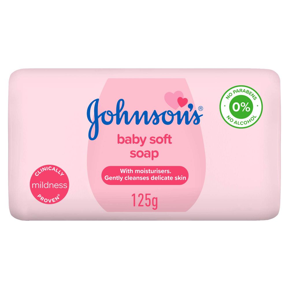 Buy Johnson's Baby Soap Pink With Oil 125 g Online in Bahrain | Talabat ...