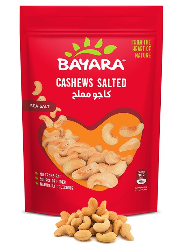 Buy Bayara Snacks Cashews Salted 150 g Online in Bahrain | Talabat Bahrain