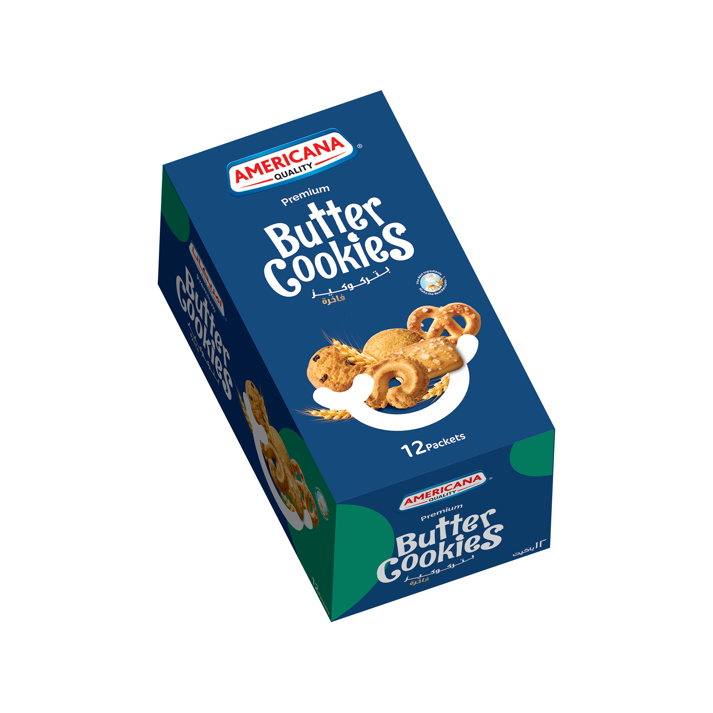 Buy Americana Butter Cookies 44 g 10 + 2 Free Online in Bahrain ...
