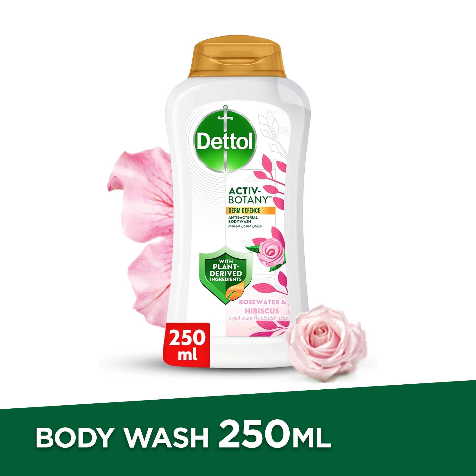 Buy Dettol Activ-Botany Antibacterial Showergel & Bodywash, Rosewater ...