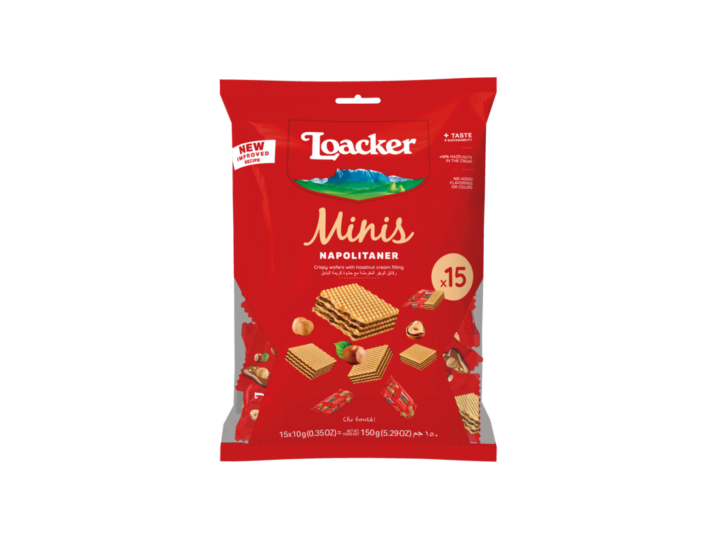 Buy Loacker Minis Napolitaner 150 g Online in UAE | Talabat UAE