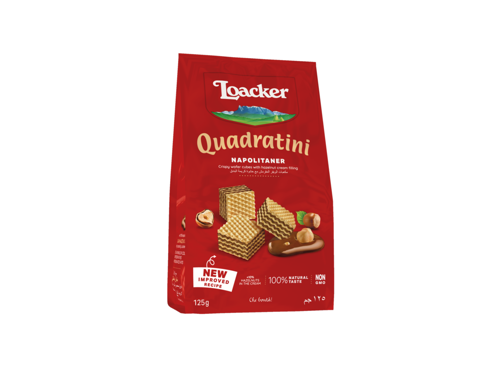 Buy Loacker Quadratini Napolitaner Wafer Cookies 125 g Online in UAE ...