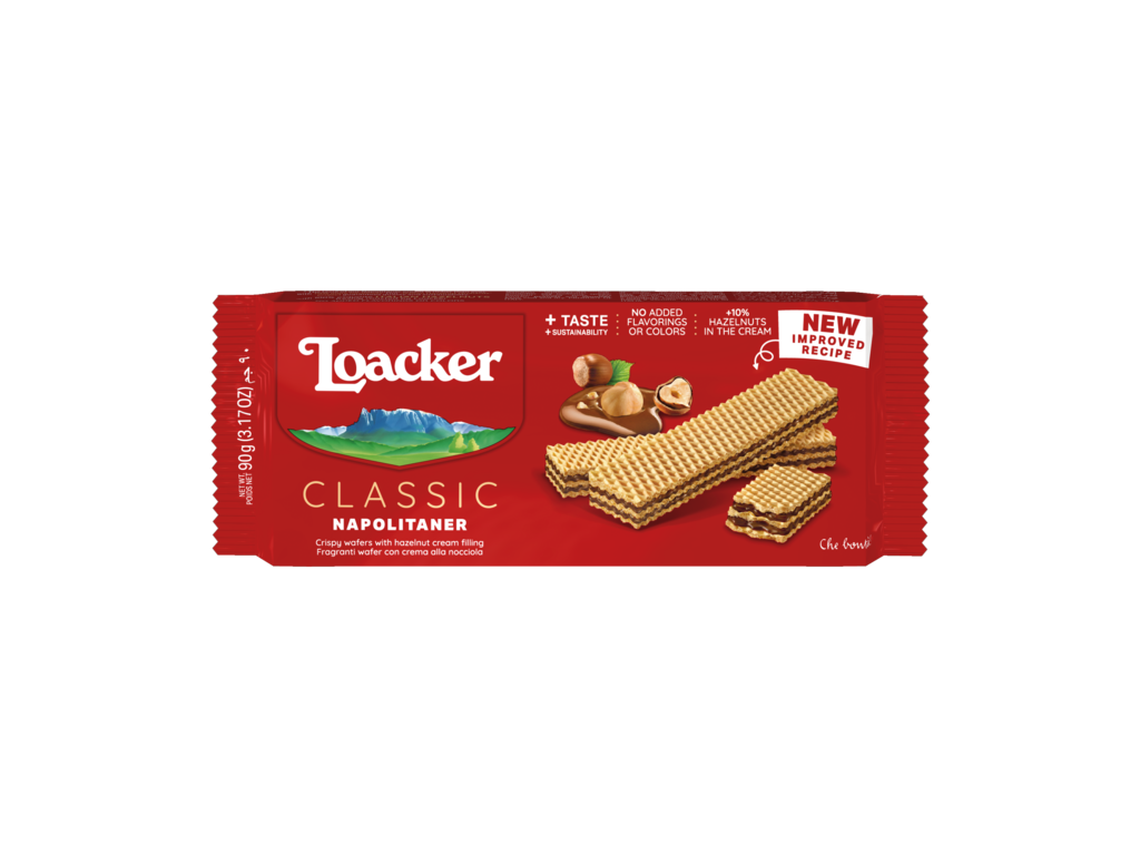 Buy Loacker Napolaitaner Wafer, 90g Online in Egypt | Talabat Egypt