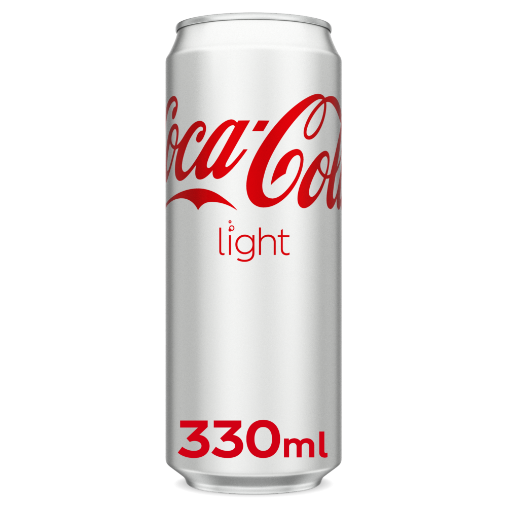 Buy Coca-Cola Light Carbonated Soft Drink Can, 330ml Online in Bahrain ...