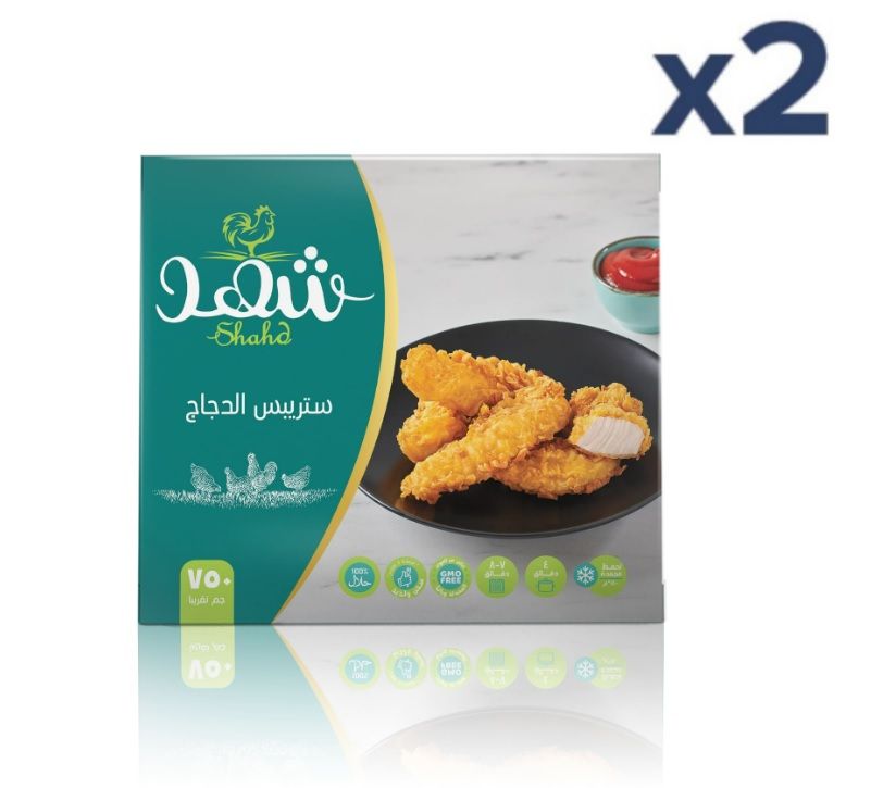 Buy Shahd Chicken Strips 750 Gm* 2 Online in Egypt | Talabat Egypt