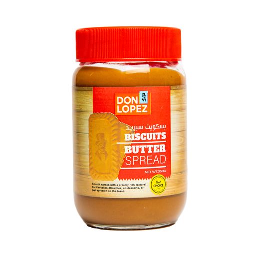 Buy Don Lopez Biscuits Butter Spread, 350g Online in Egypt | Talabat Egypt
