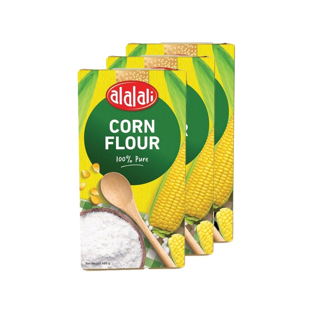 Buy Al Alali Corn Flour, 3x400g Online in Kuwait | Talabat Kuwait
